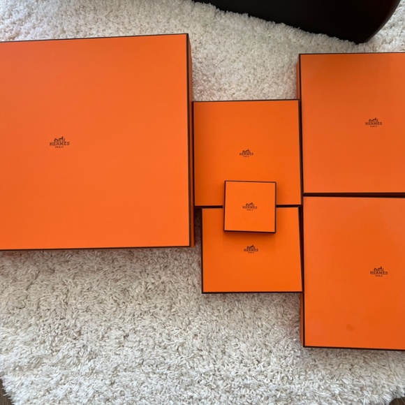 Hermes | Other | Hermes Packaging Shopping Bags And Boxes | Poshmark